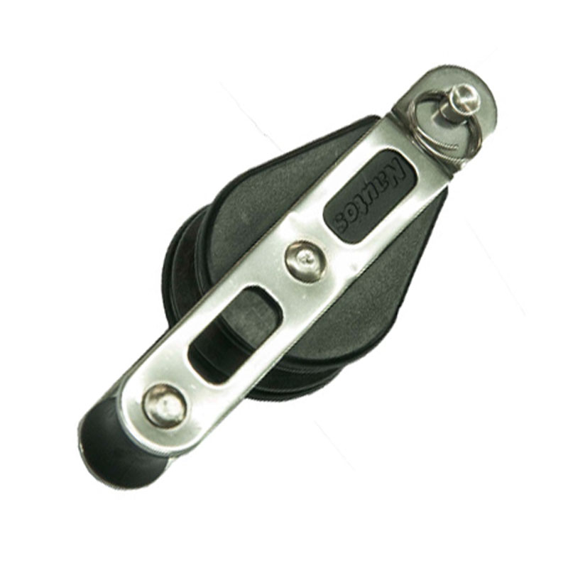 Kogelgelagerd blok met hondsvot en gaffelsluiting - Zeilers.shop