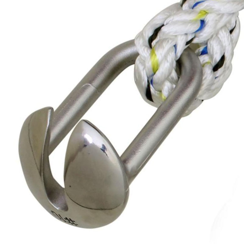 Ultra RVS anker­ketting­haak - Zeilers.shop - voor grondtakel